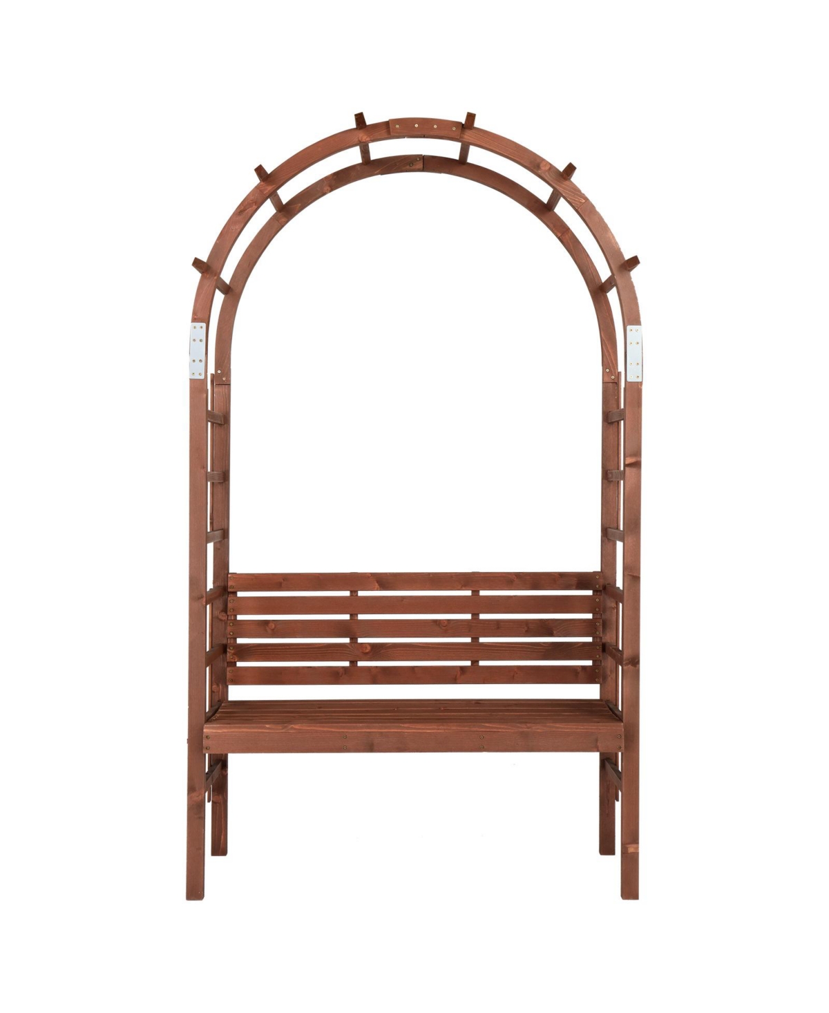 Click here for Wooden Arch with Bench for 2 People for Stylish Ou... prices