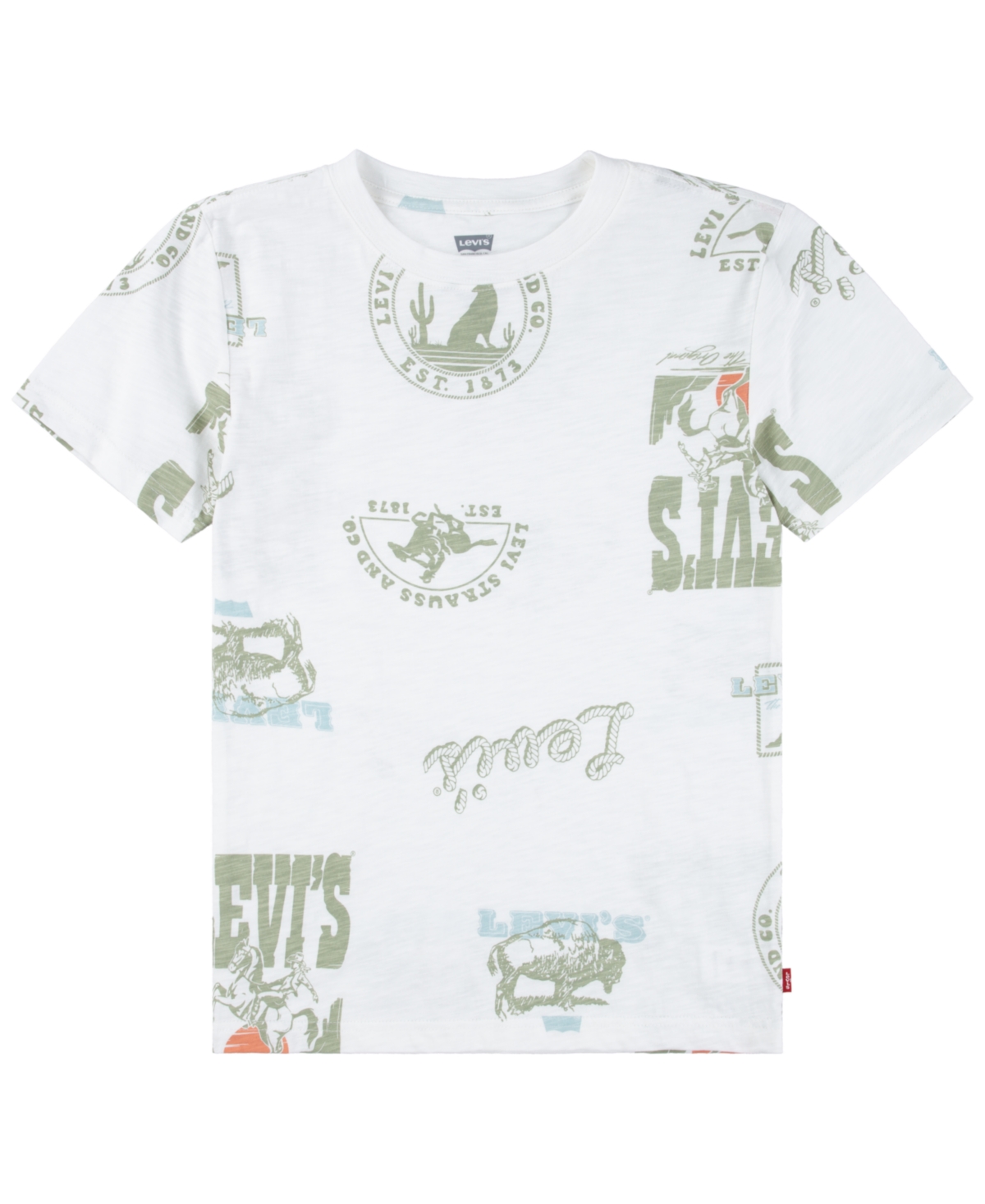 Click here for Levis Big Boys Heritage All-Over Print T-Shirt - B... prices