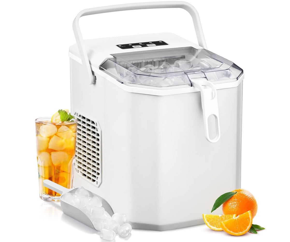 Click here for Cowsar 26Lbs Countertop Ice Maker  9 Cubes in 8 Mi... prices
