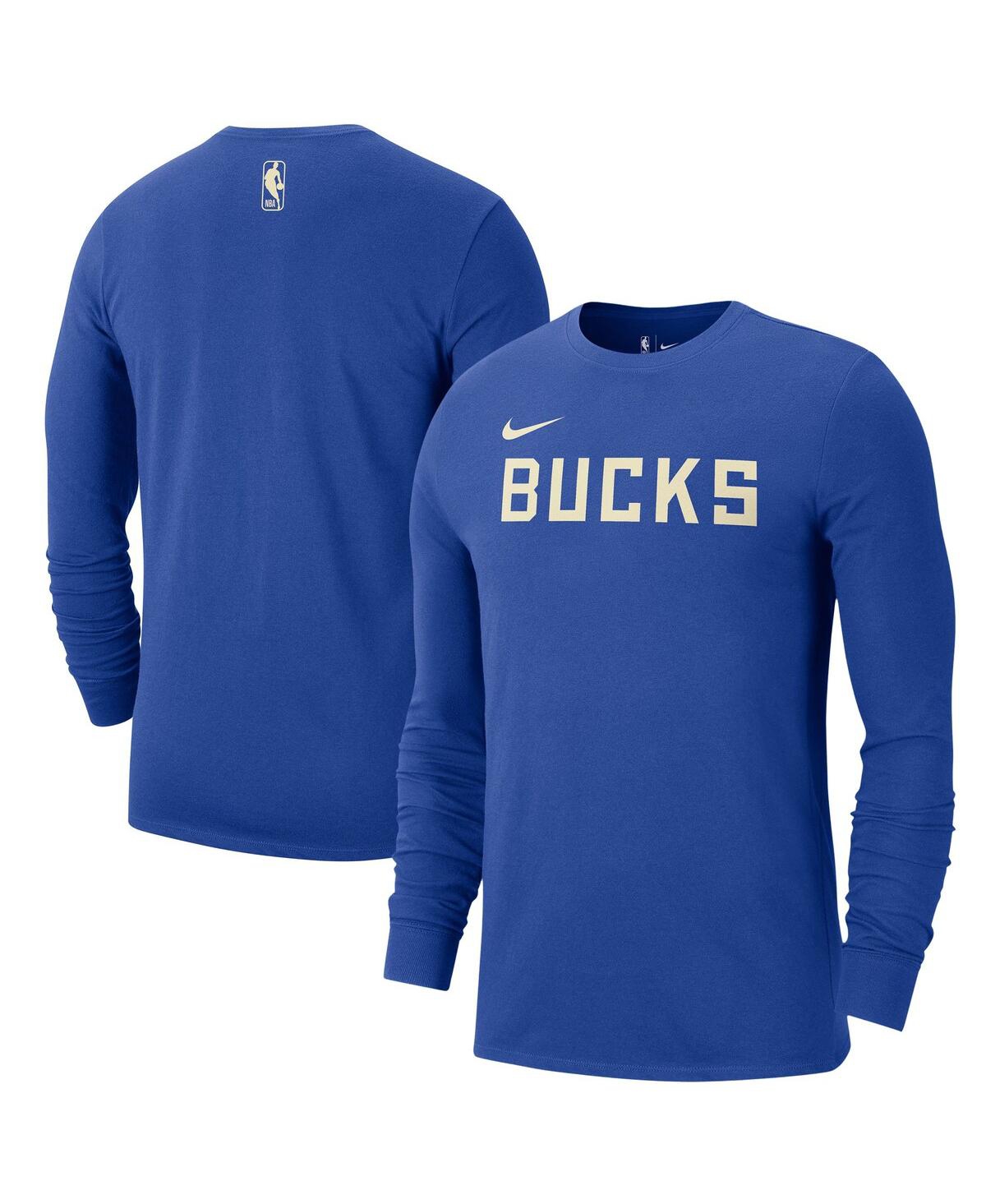 Click here for Nike Mens Royal Milwaukee Bucks 2024/25 City Editi... prices