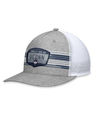 Top of the World Men's Gray UConn Huskies Stroke Trucker Adjustable Hat ...