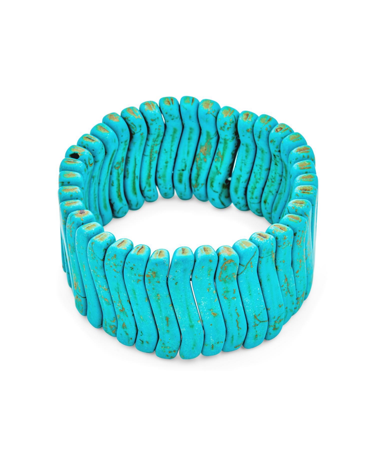 Click here for Bling Jewelry Fashion Trendy Boho Wave Beads Blue... prices