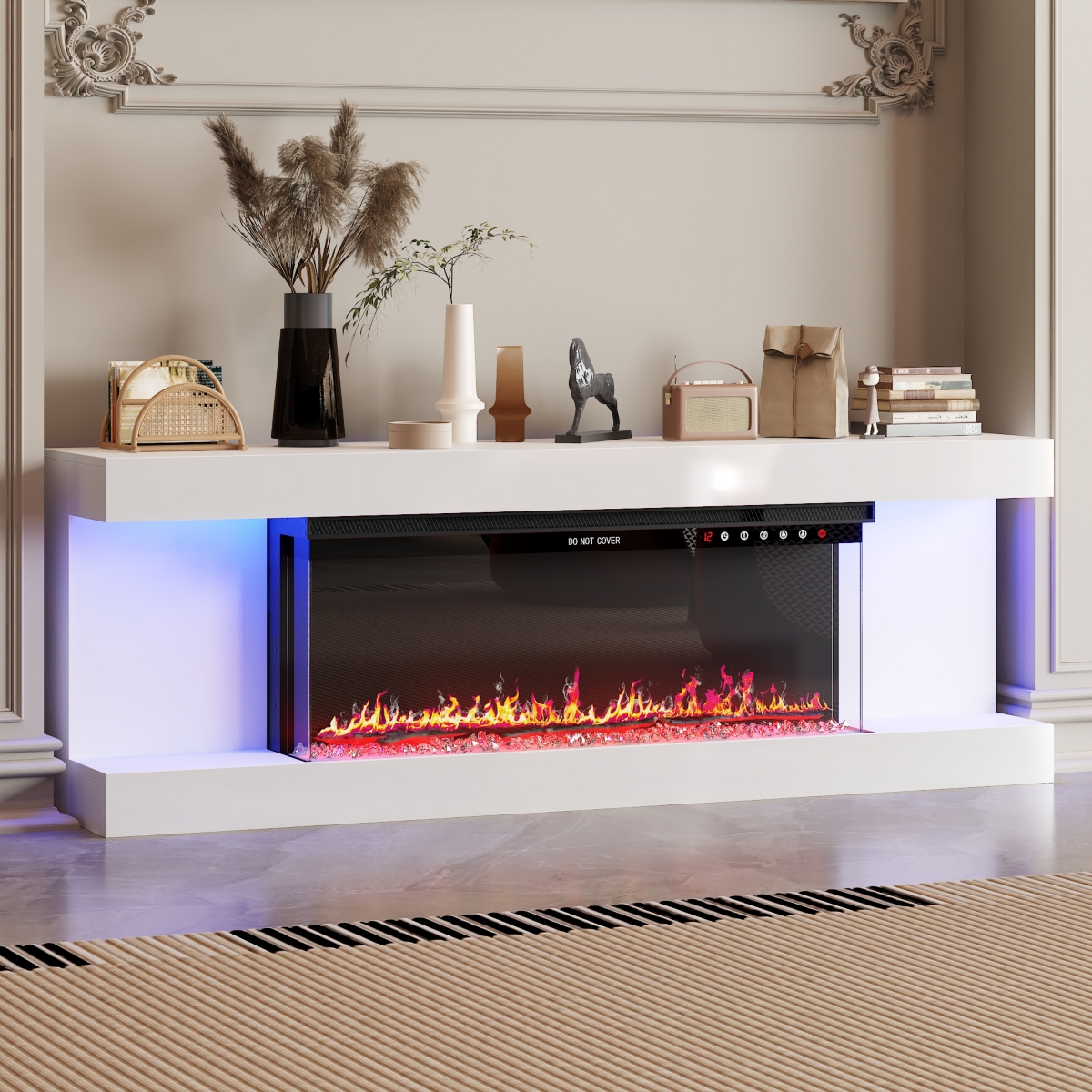 Click here for 40-Inch Electric Fireplace   1500W  Multicolor Led... prices