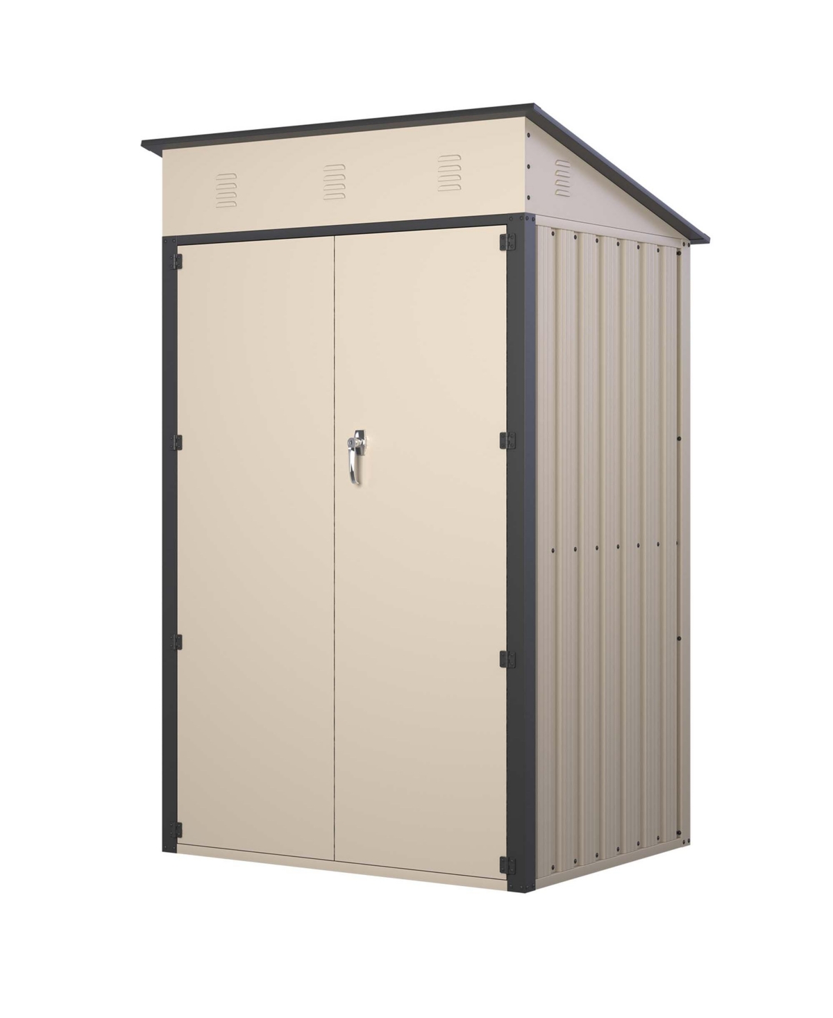 Click here for 6x4 Ft Outdoor Storage Shed  Steel Metal Lockable... prices