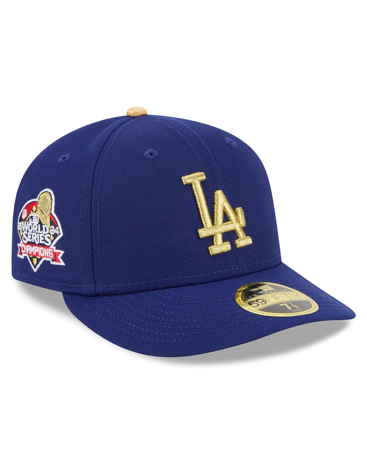 Click here for New Era Mens Royal Los Angeles Dodgers 2025 Gold C... prices