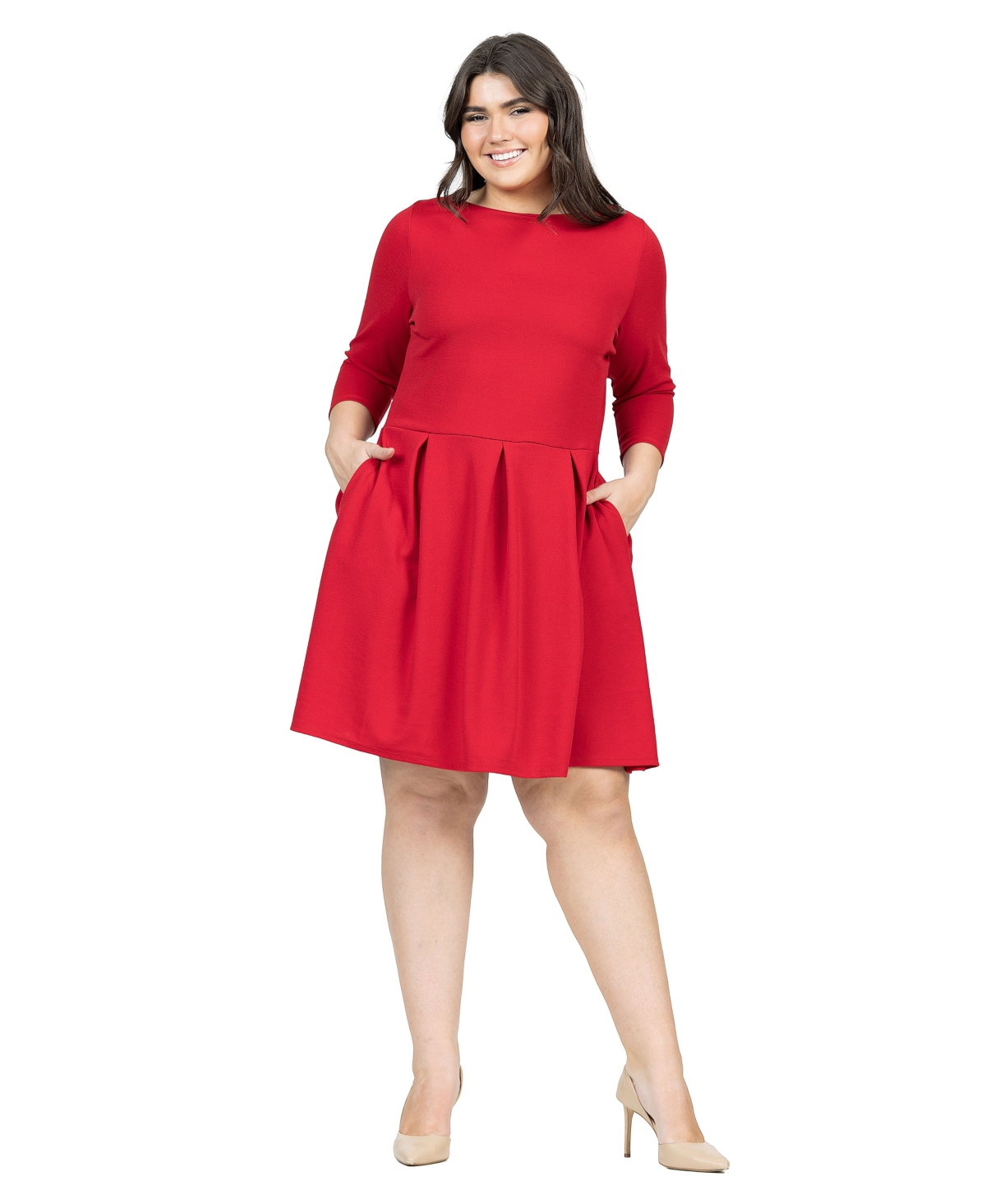 Click here for 24seven Comfort Apparel Plus Size Perfect Fit and... prices