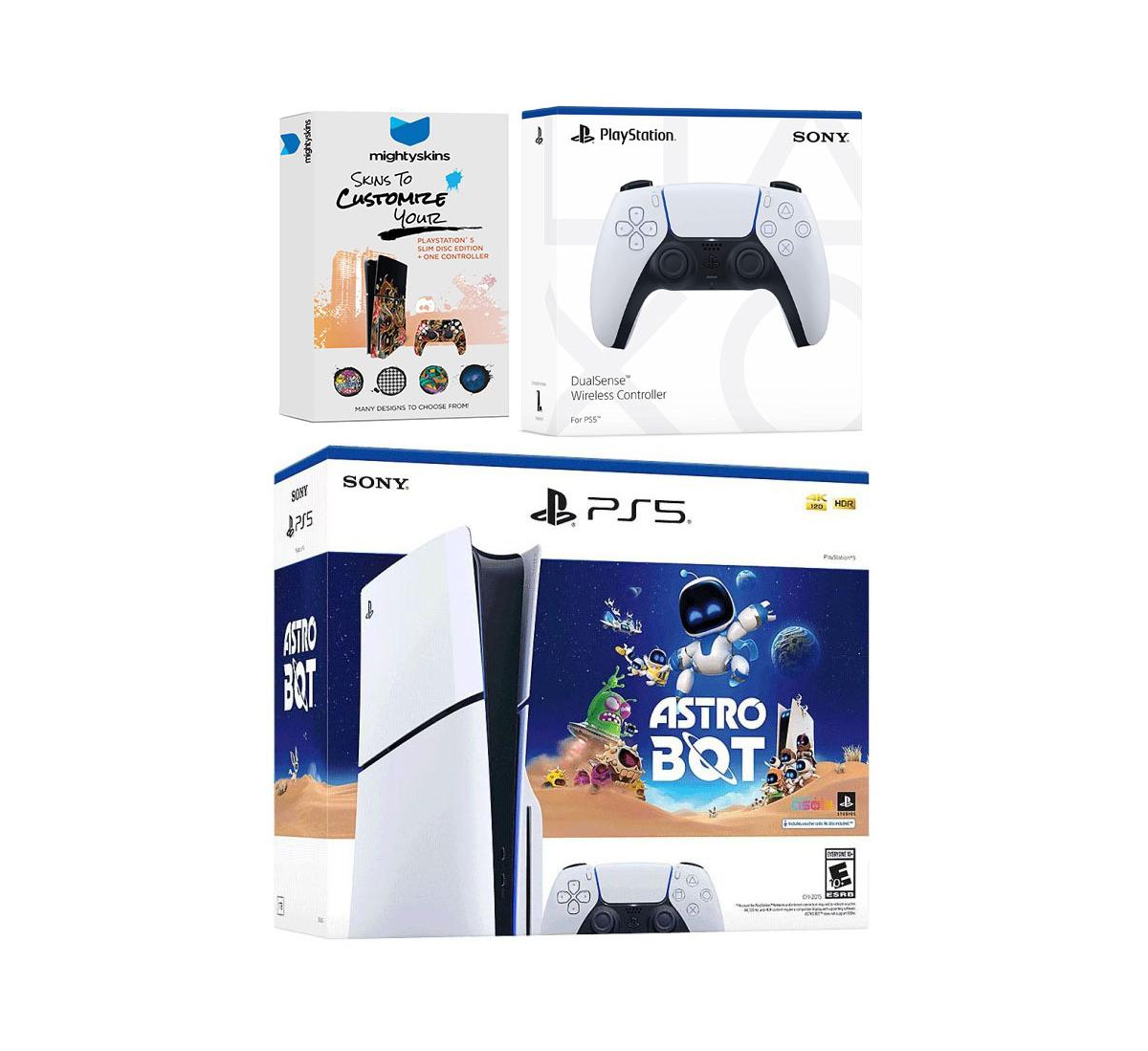 Click here for Sony PlayStation 5 Slim Disc PS5 Astro Bot Bundle... prices