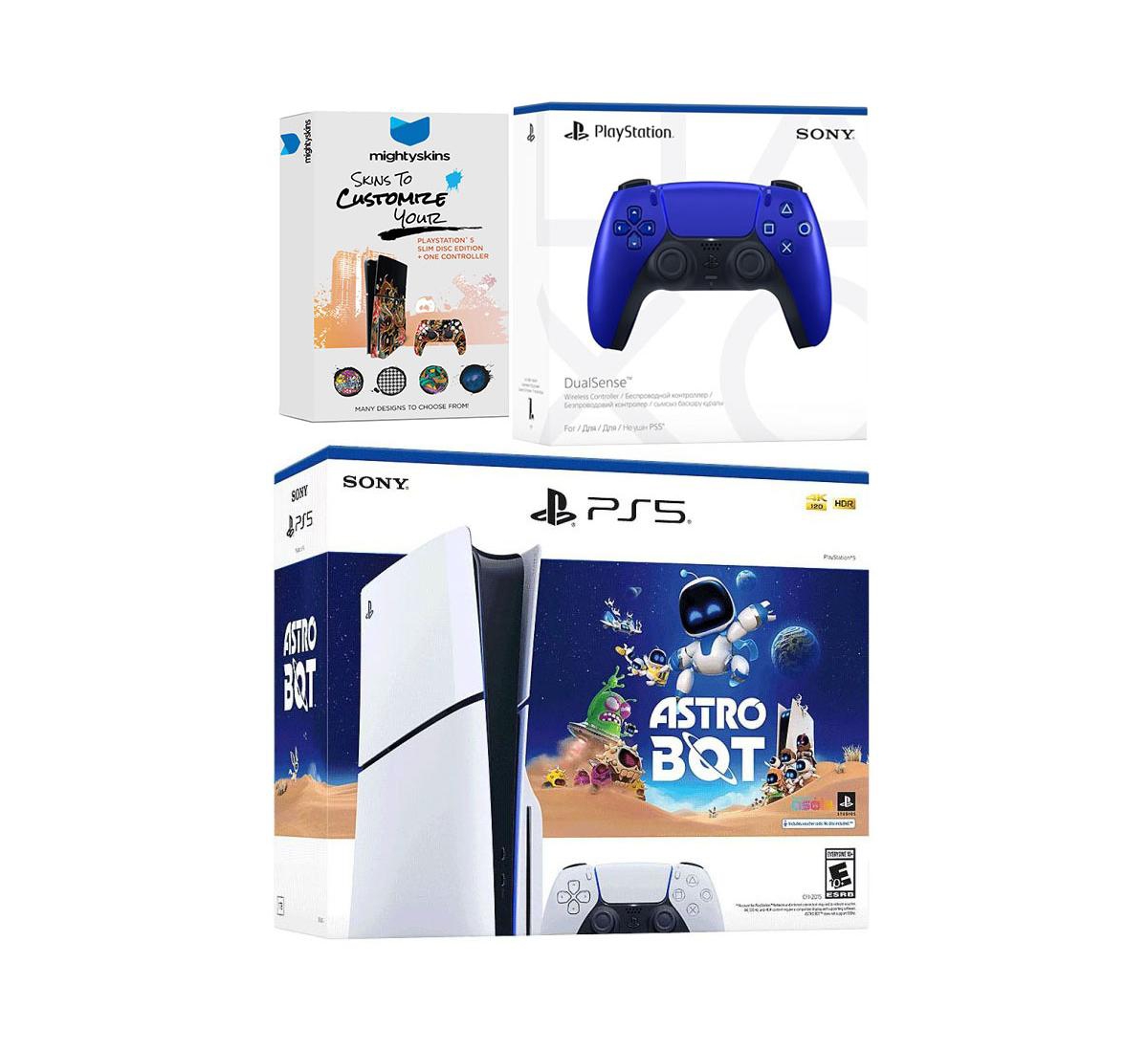 Click here for Sony PlayStation 5 Slim Disc PS5 Astro Bot Bundle... prices