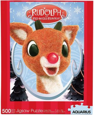 Rudolph the Red-Nosed Reindeer Collage 500 Piece Jigsaw Puzzle - Macy's