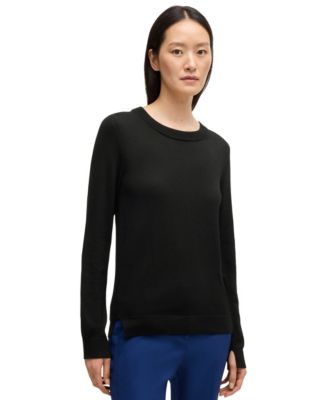 BOSS by Hugo Boss Women's Crew-Neck Sweater - Macy's