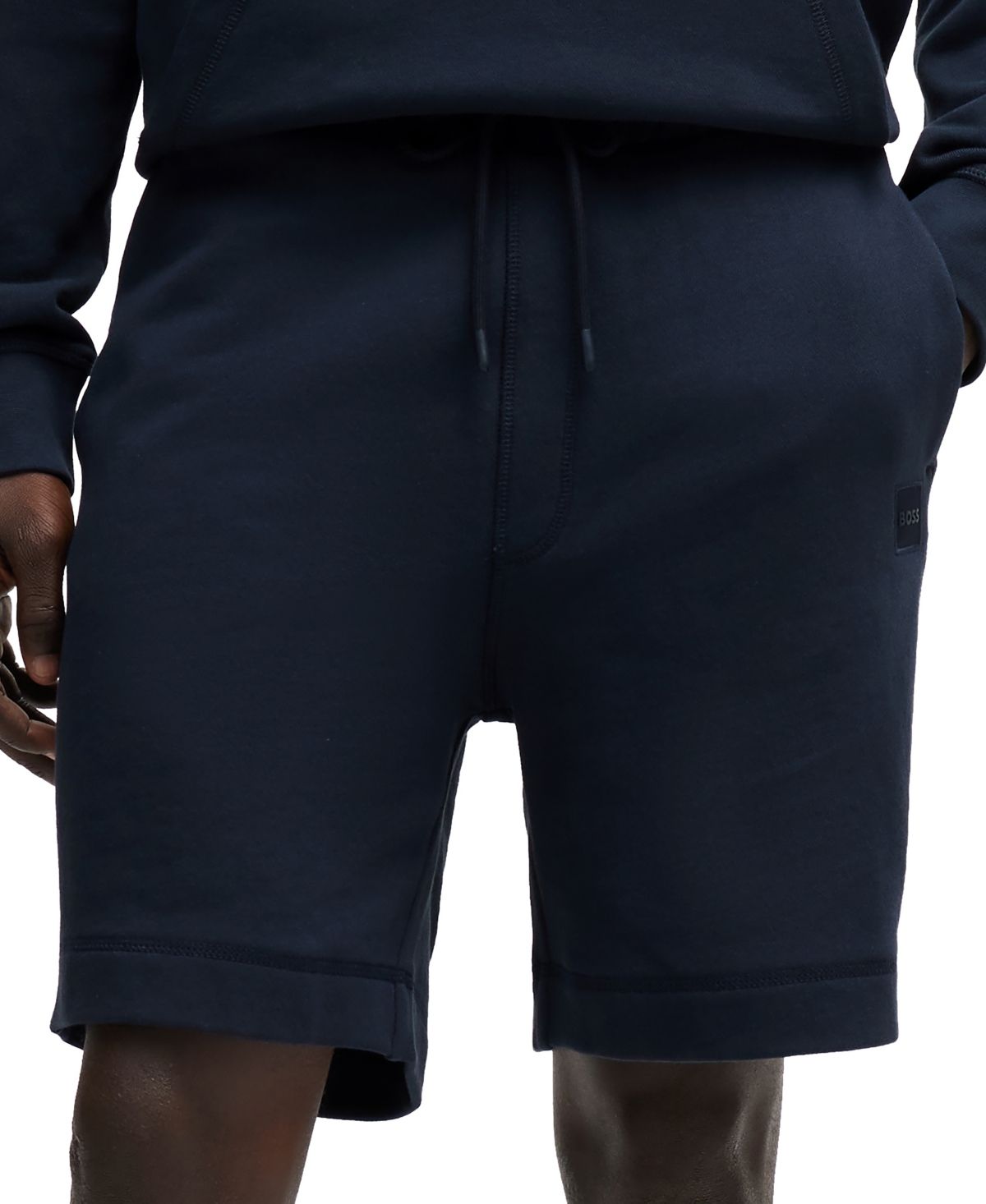 Click here for Boss by Hugo Boss Mens Logo Badge Regular-Fit Shor... prices