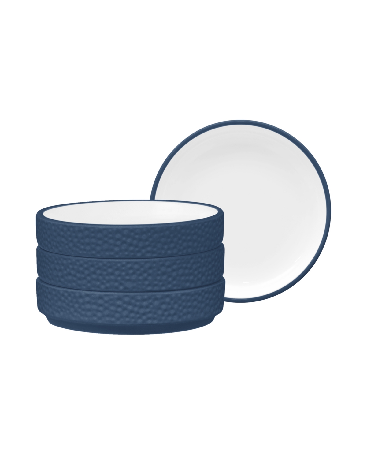Click here for Noritake Colortex Stone Stax Ivory Mini Plates  Se... prices