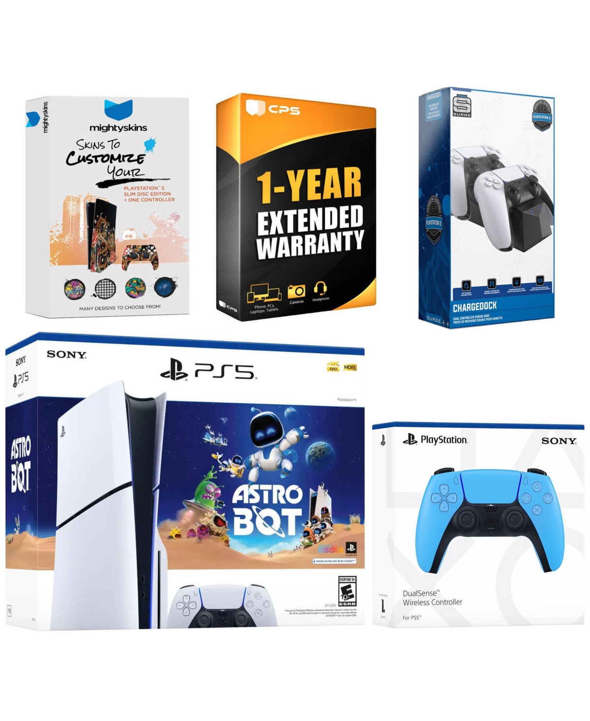 Click here for Sony PlayStation 5 Slim Disc Astro Bot Bundle with... prices