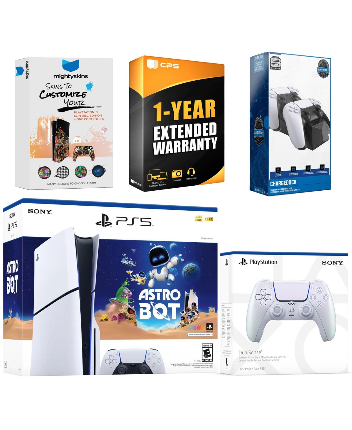 Click here for Sony PlayStation 5 Slim Disc Astro Bot Bundle with... prices