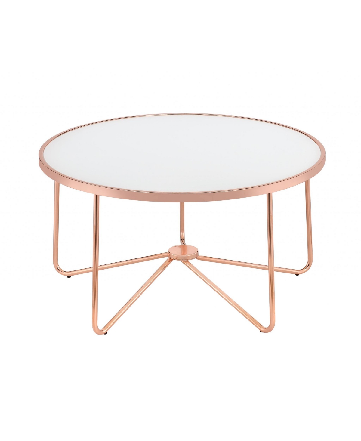 Click here for Frosted Glass and Rose Gold Coffee Table for Moder... prices