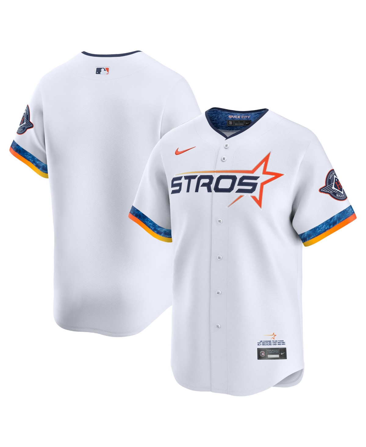 Click here for Nike Mens White Houston Astros 2025 City Connect L... prices