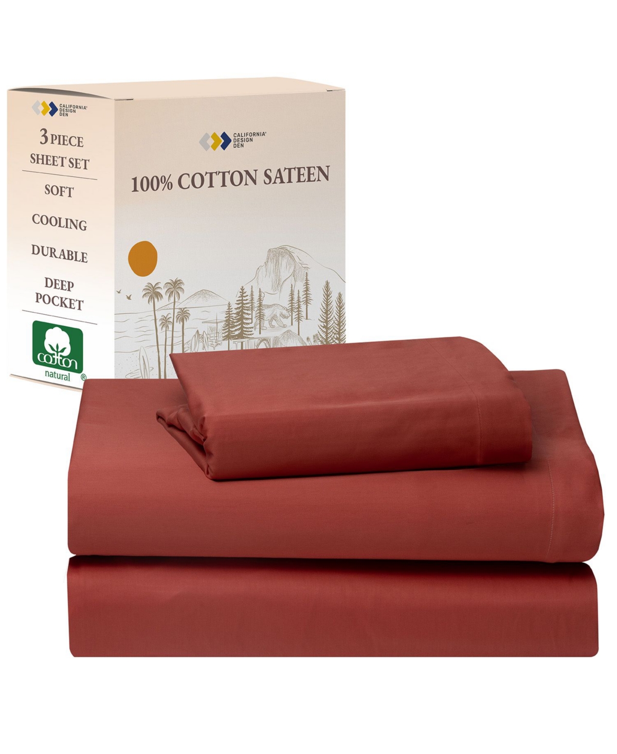 Click here for Soft 100 Cotton Sheets Set - Cooling Durable Satee... prices