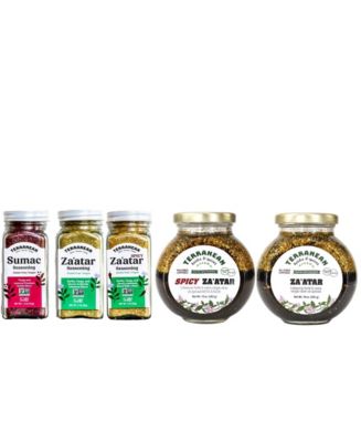 Terranean Herbs Spices Gourmet Za'atar Lovers Gift Set, 5 Piece - Macy's