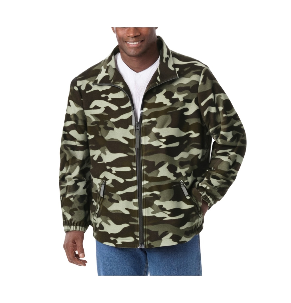 Click here for KingSize Big & Tall Explorer Plush Fleece Full-Zip... prices