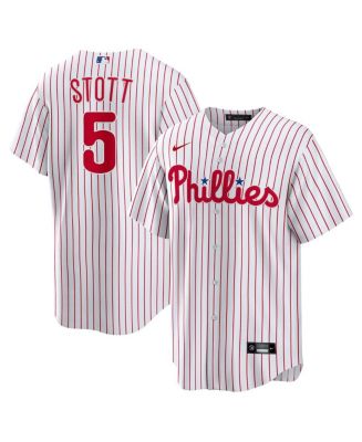 Nike Men's White Bryson Stott Philadelphia Phillies Replica Player ...
