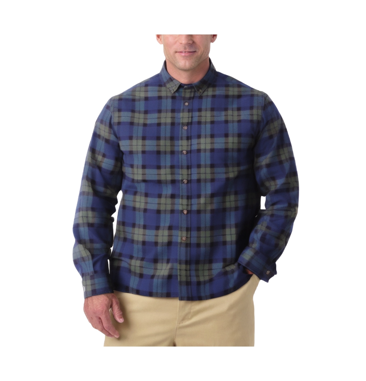 Click here for KingSize Big & Tall Liberty Blues by Flannel Shirt... prices