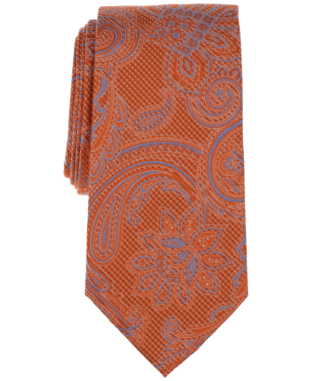 Click here for Michael Kors Mens Loggan Paisley Tie - Orange prices