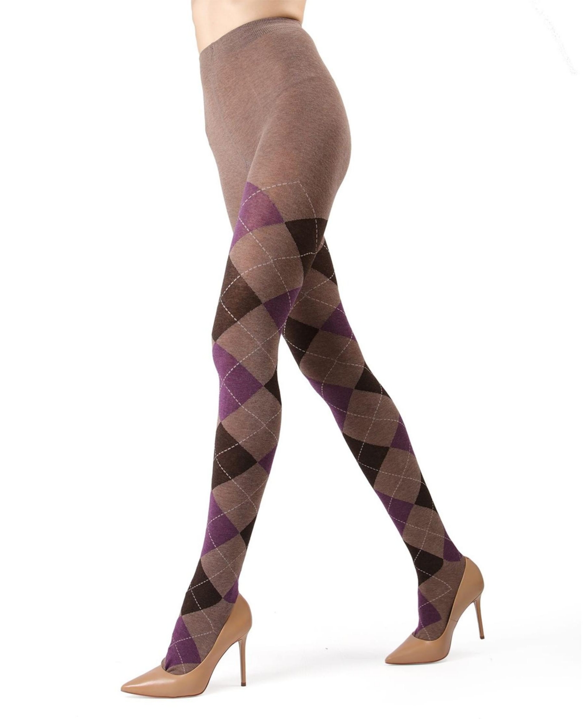 Click here for MeMoi Womens Textured Argyle Patterned Sweater Tig... prices