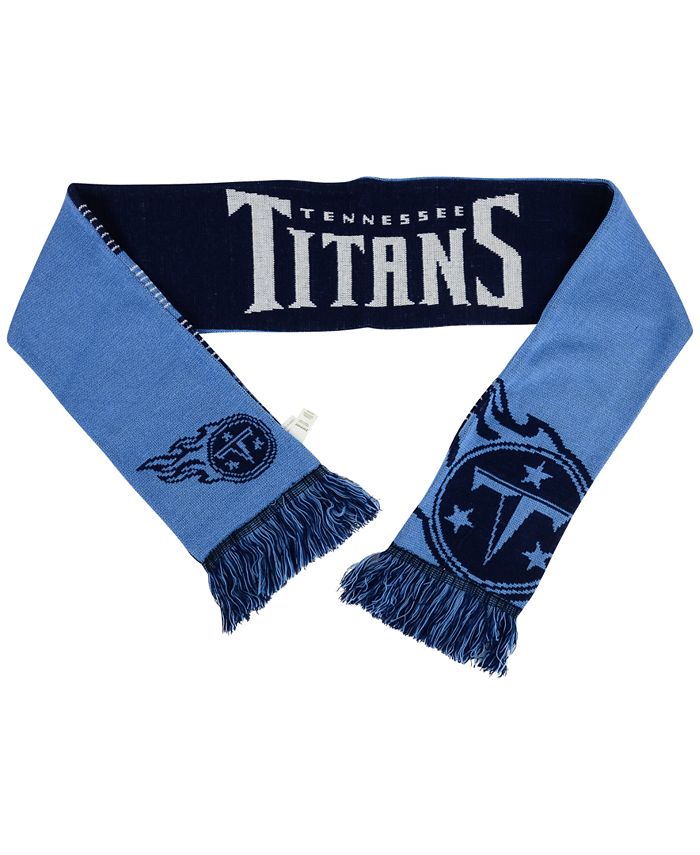 Forever Collectibles Tennessee Titans Reversible Split Logo Scarf - Macy's