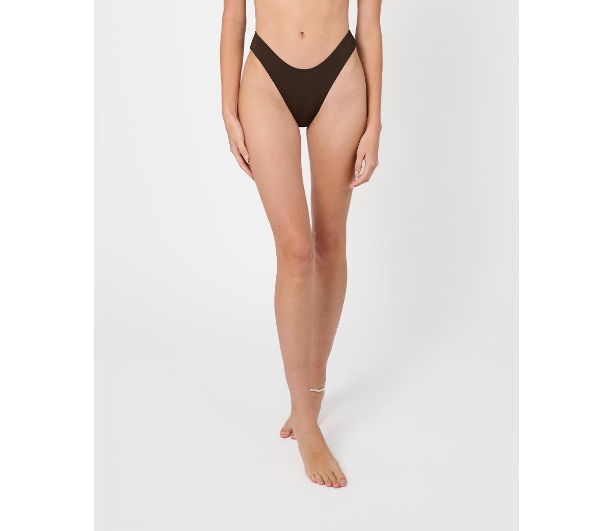 Click here for WeWoreWhat Womens Classic Scoop Bottom - Mahogany prices
