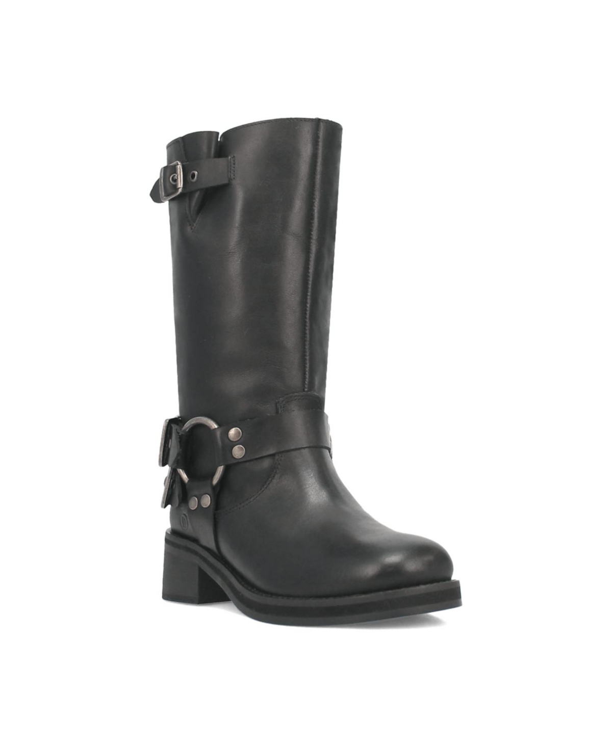 Click here for Dingo Womens Harlee Leather Boots - Black prices