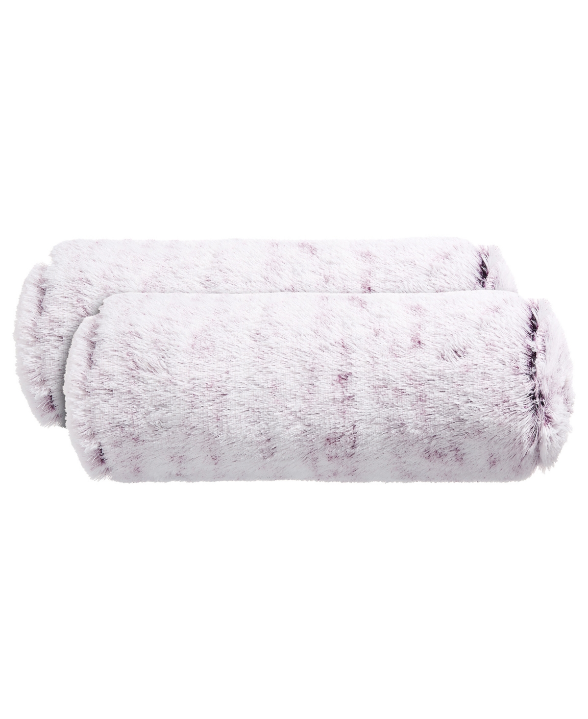 Click here for Cheer Collection Shaggy Bolster Decorative Pillow... prices
