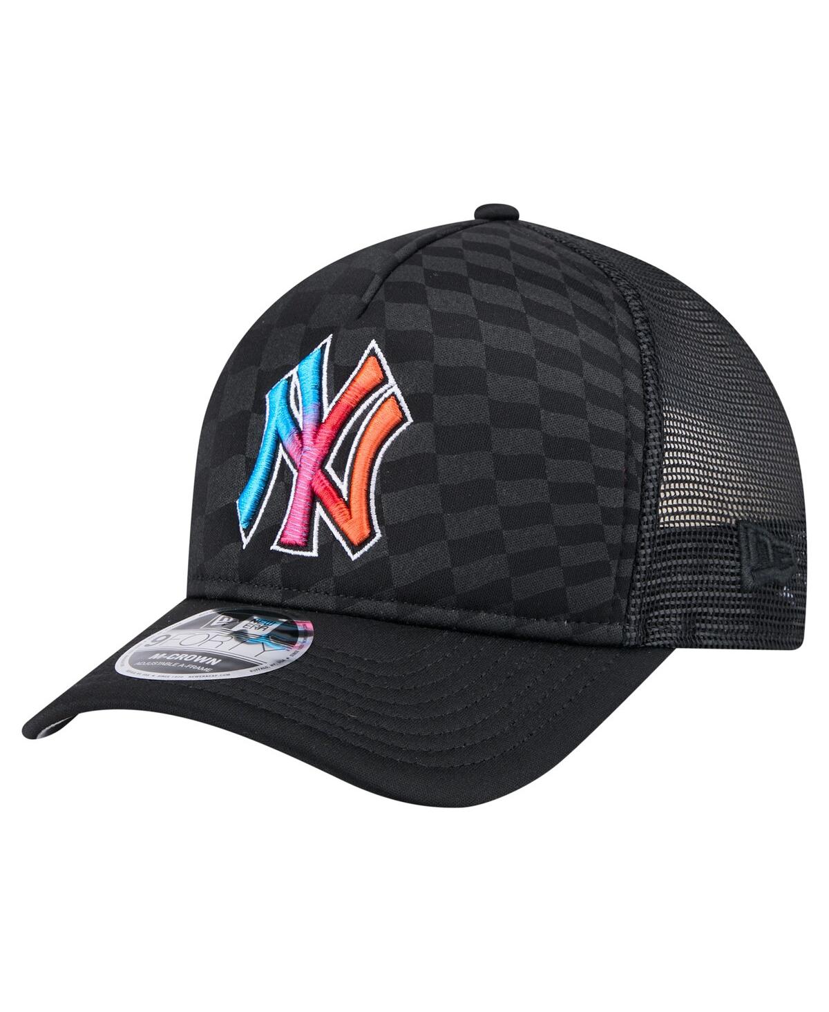 Click here for New Era Mens Black New York Yankees Gradient 9FORT... prices