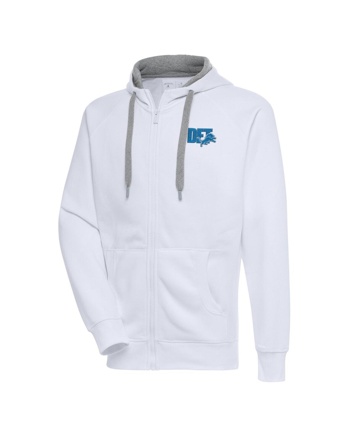Click here for Antigua Mens White Detroit Lions Victory Full-Zip... prices
