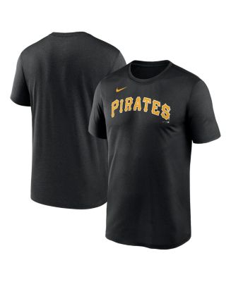 Nike Men's Black Pittsburgh Pirates Fuse Legend T-Shirt - Macy's