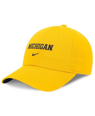 Nike Men's Maize Michigan Wolverines Club Adjustable Hat - Macy's