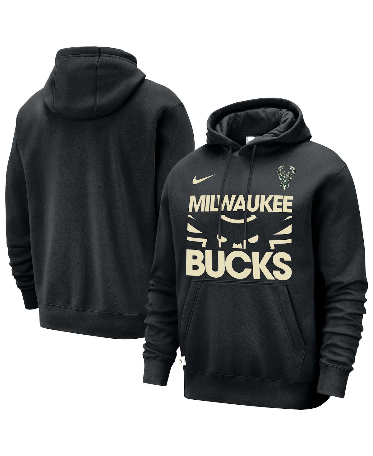 Click here for Nike Mens Black Milwaukee Bucks Courtside Club Pul... prices
