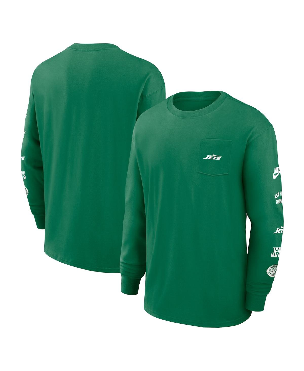 Click here for Nike Mens Green New York Jets Rewind Heavy Max 90... prices