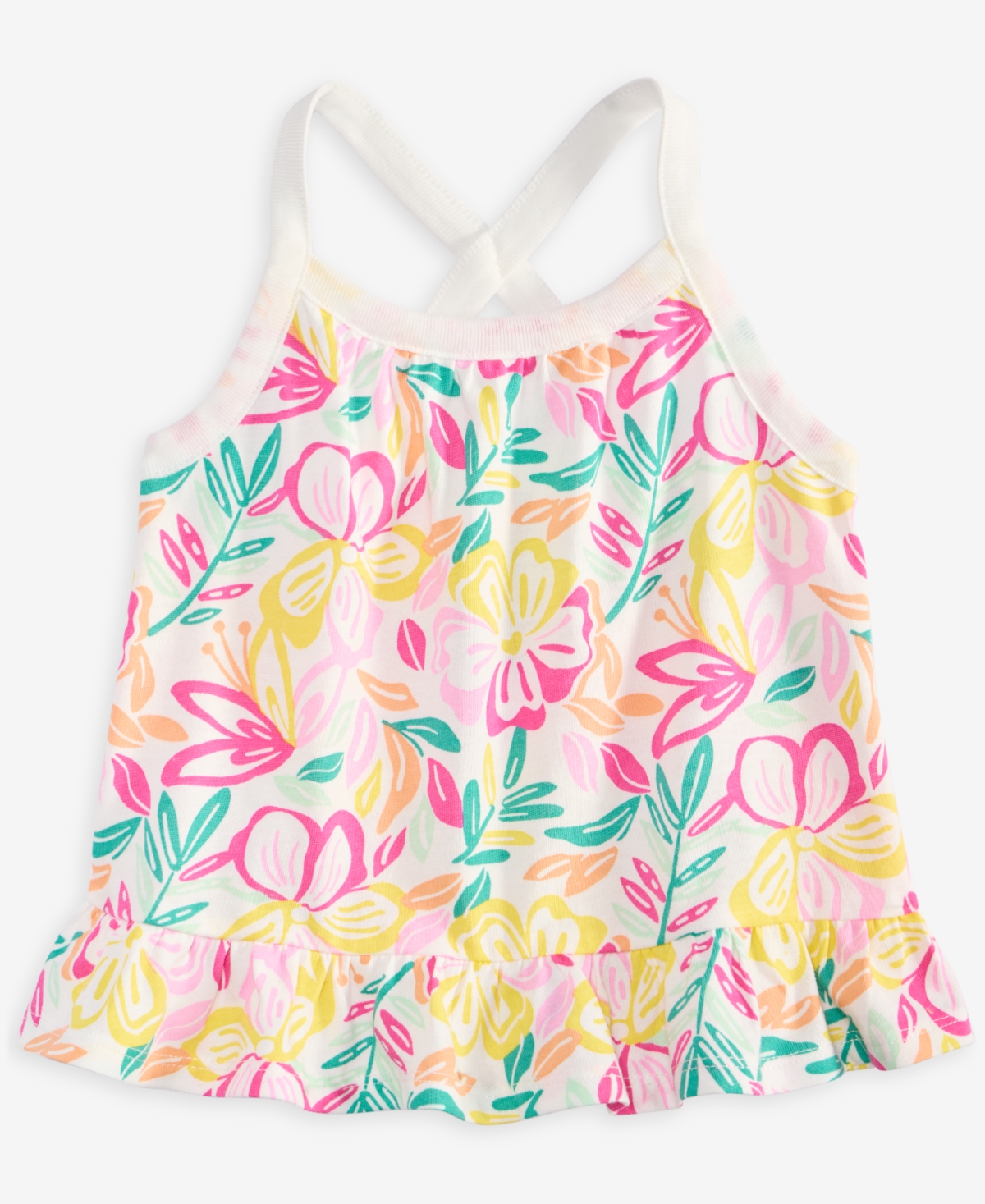 Click here for First Impressions Baby Girls Modern Tropical-Print... prices