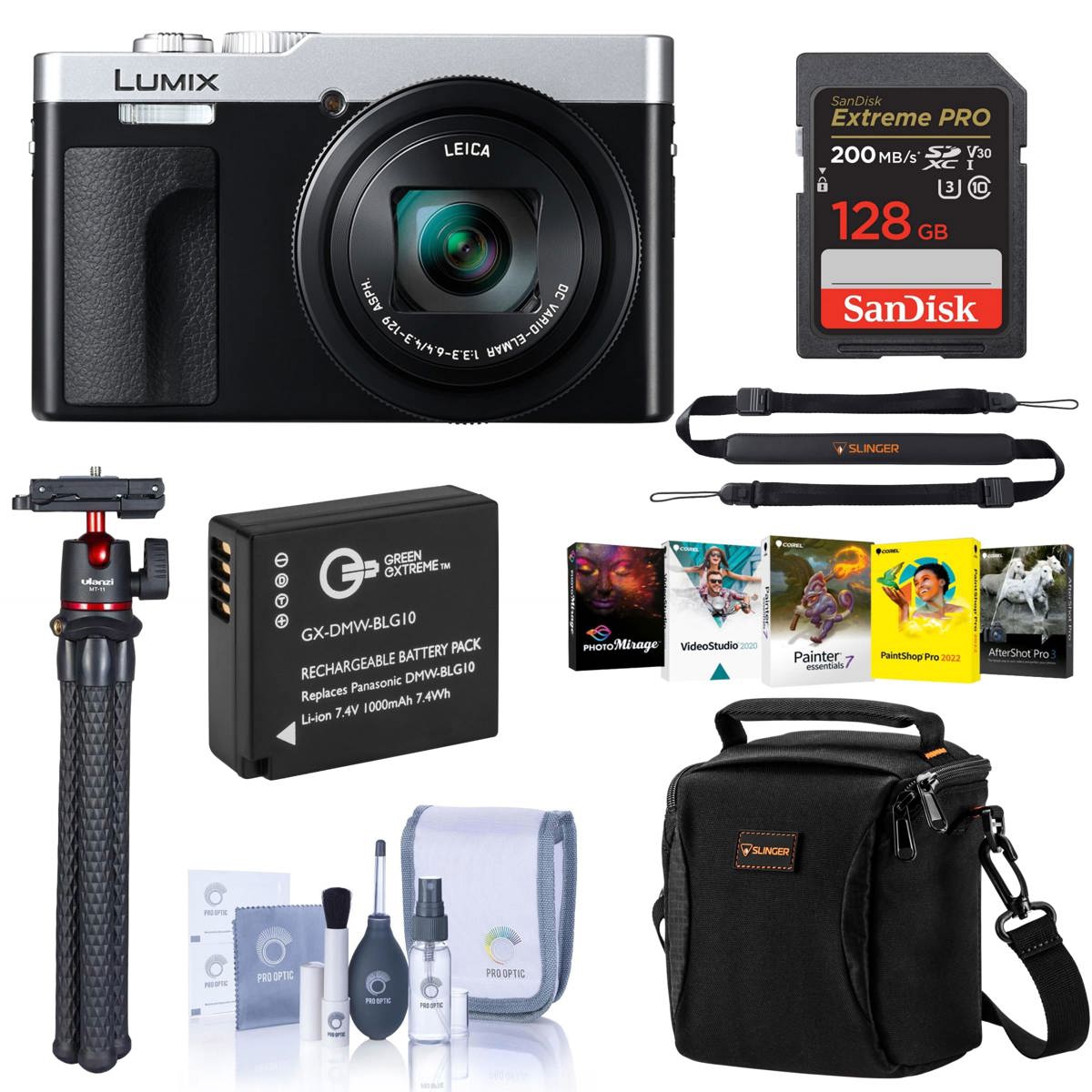 Click here for Panasonic Panasonic Lumix ZS99 Silver Compact Poin... prices