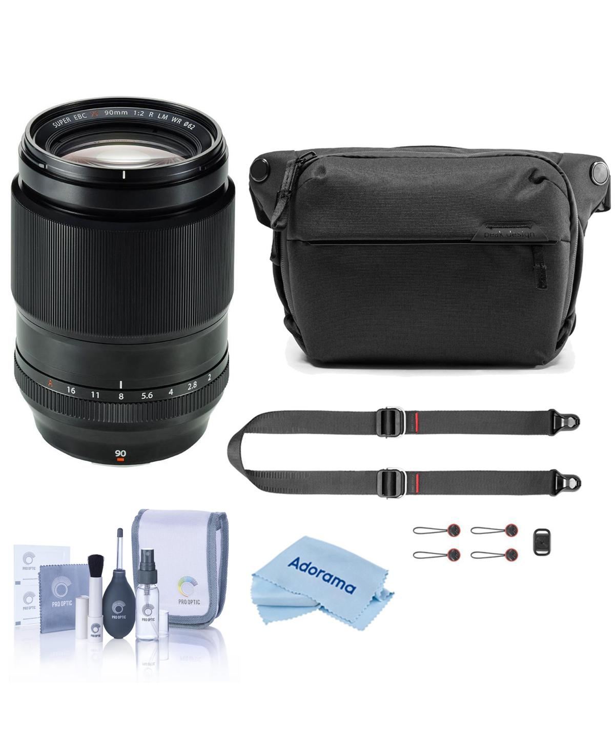 Click here for Fujifilm Xf 90mm f/2 R Lm Wr Lens  Bundle with Pea... prices