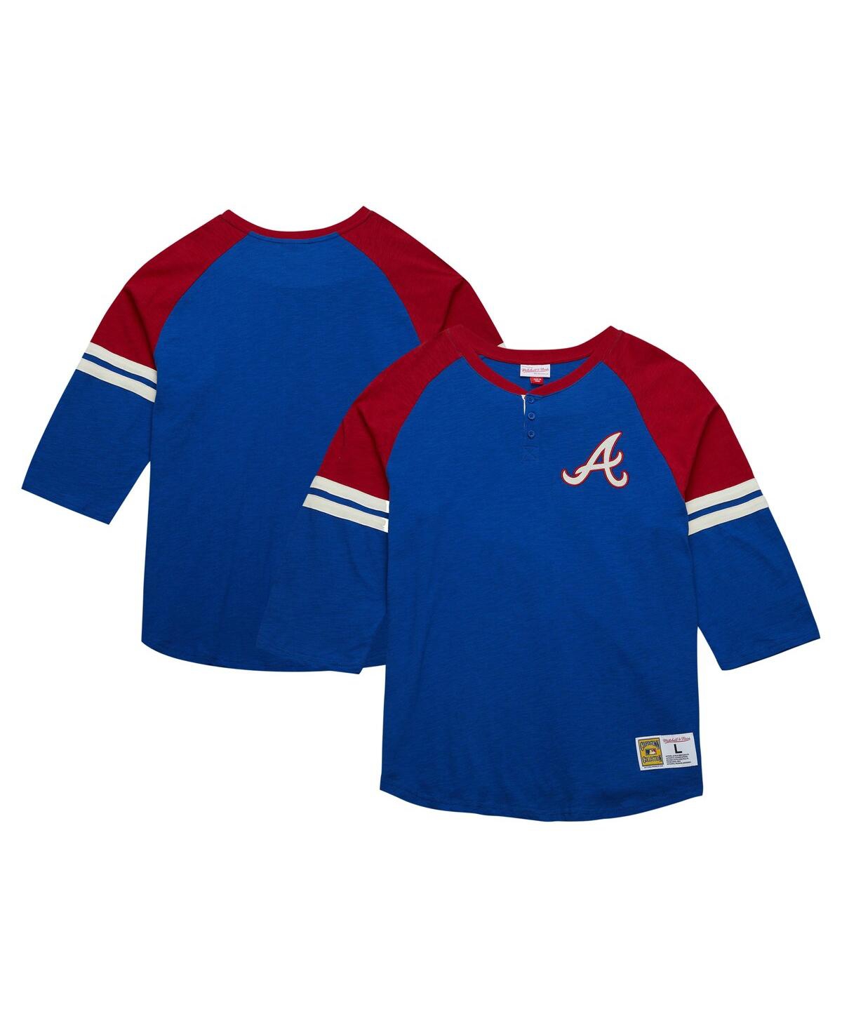 Click here for Mitchell & Ness Mens Royal Atlanta Braves Cooperst... prices