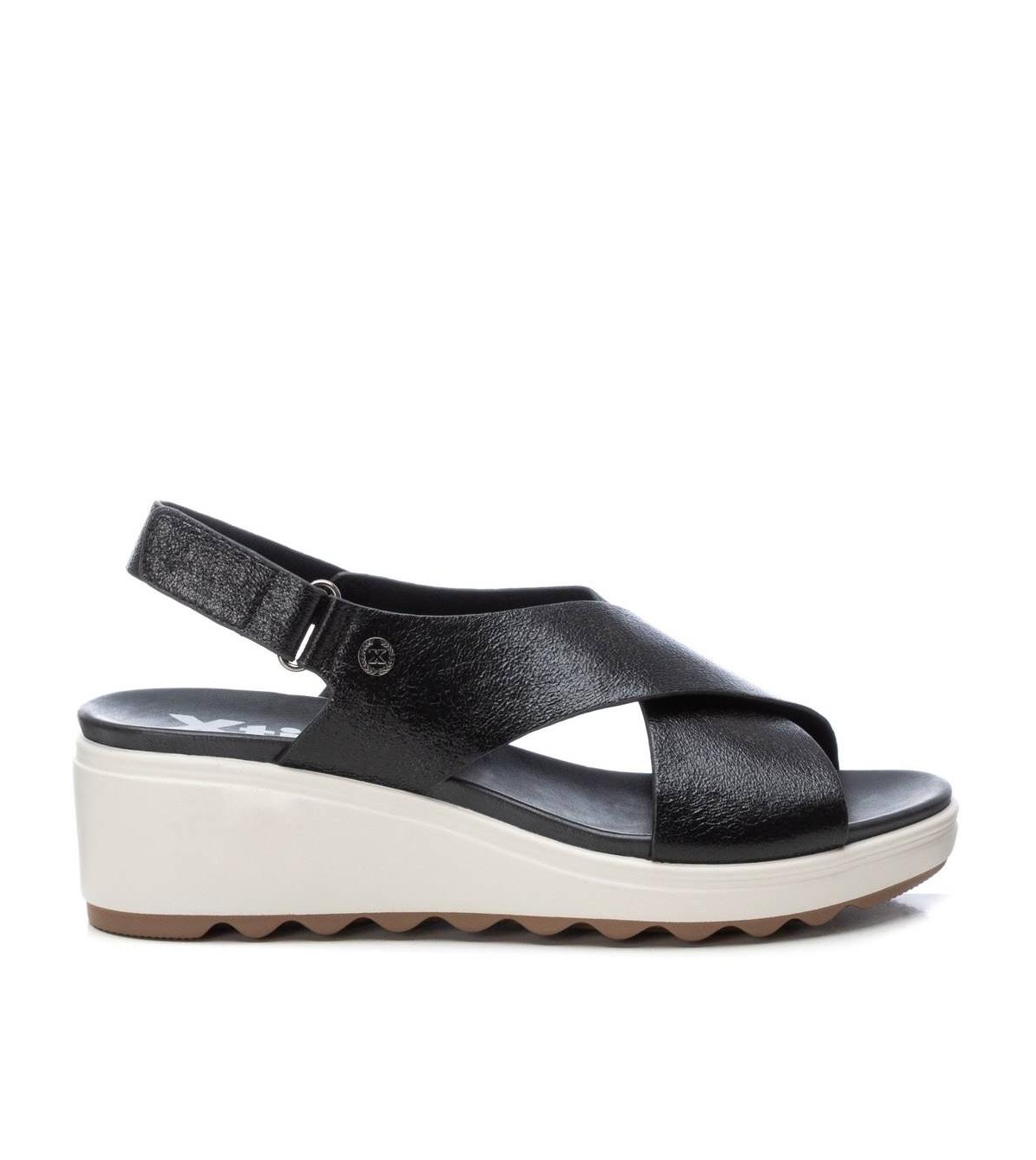 Click here for Womens Wedge Sandals By Xti - Black prices