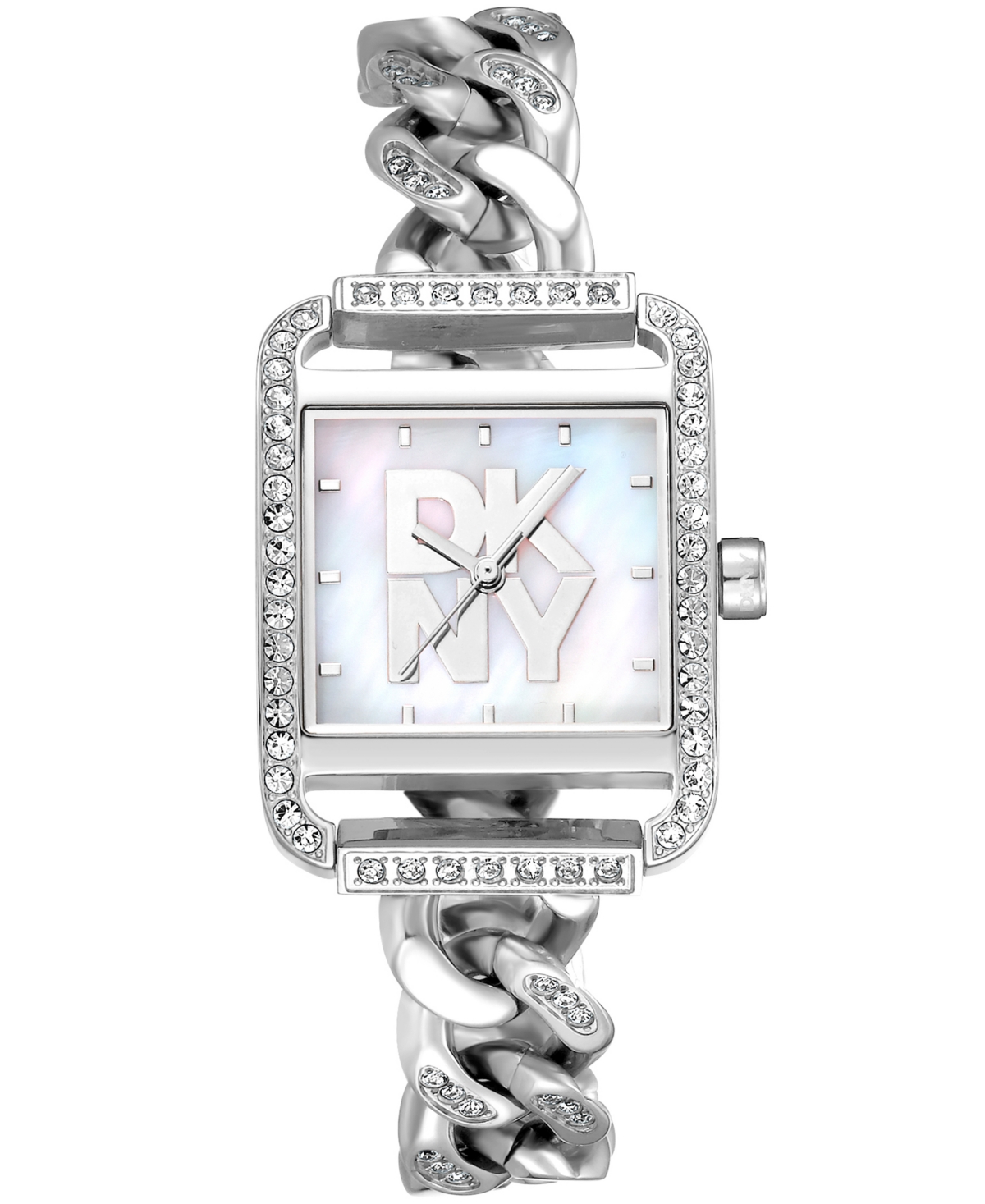 Click here for Dkny Womens City Glitz Stainless Steel Bracelet Wa... prices