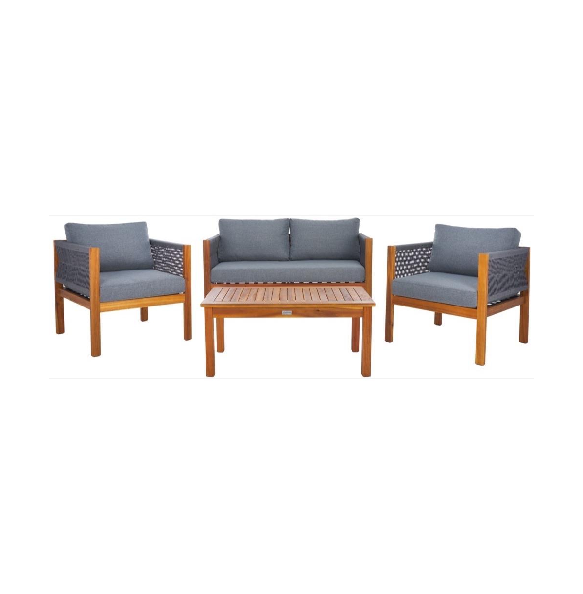 Click here for Wilson 4PC Living Set - Grey prices