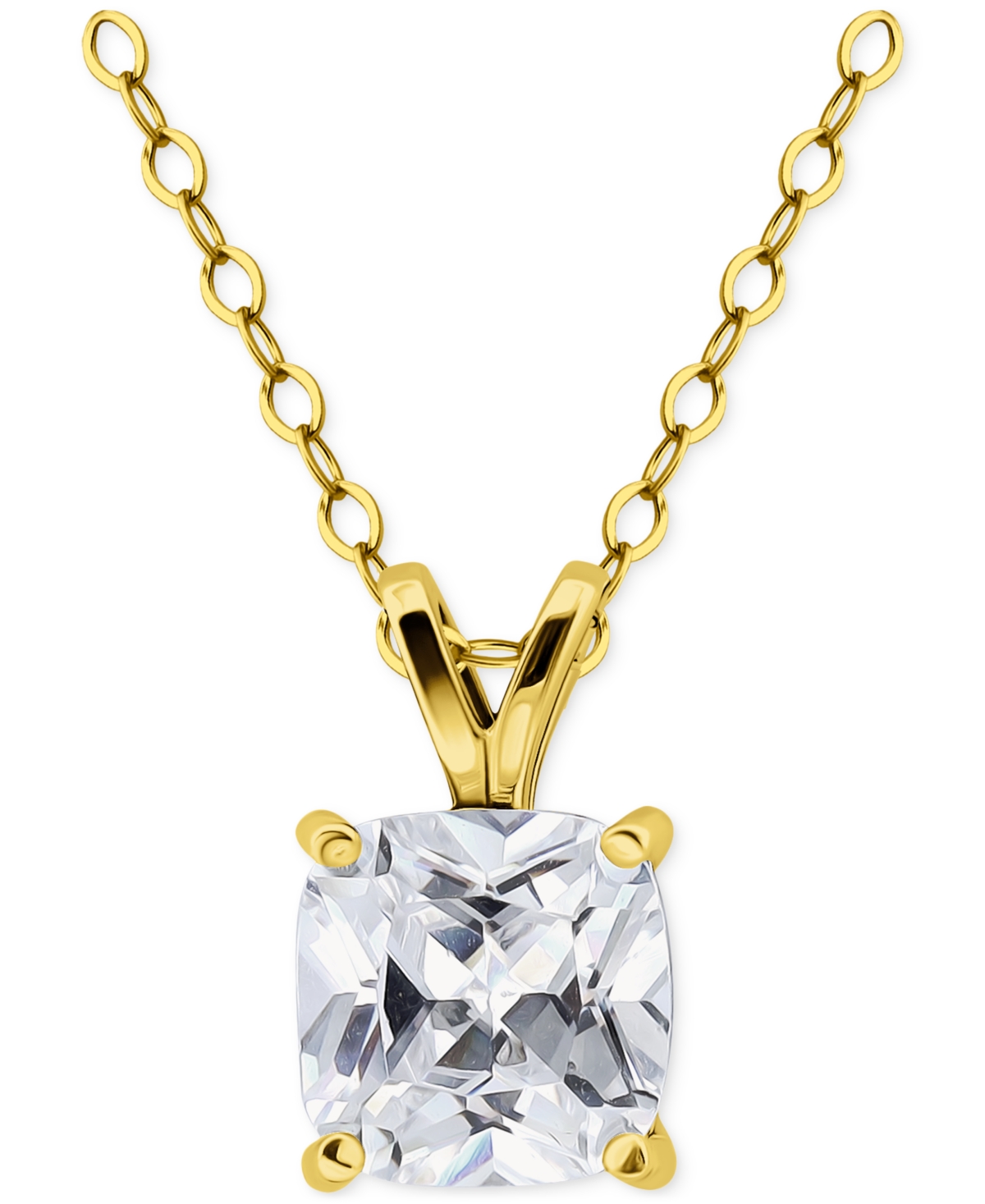 Click here for Giani Bernini Cubic Zirconia Cushion Solitaire Pen... prices