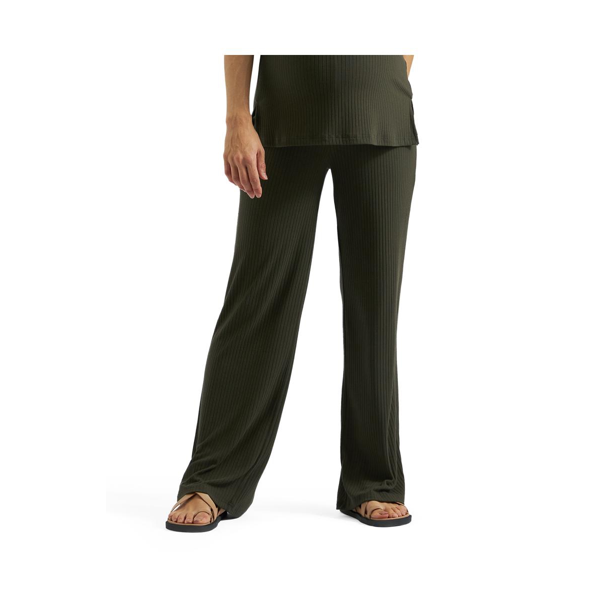 Click here for Ripe Maternity Maternity Ripe Cindy Rib Pant - Kha... prices