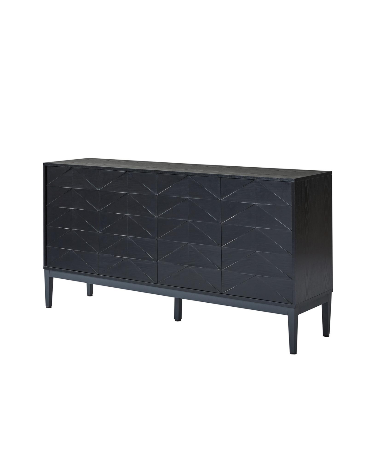 Click here for Dennis Mid-Century Modern 63Wide 4 Door Sideboard... prices