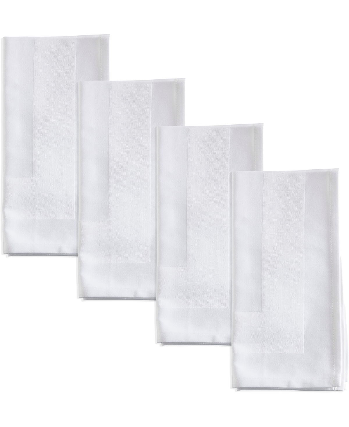 Click here for Saro Lifestyle Satin Trimmed Damask Cotton Napkins... prices