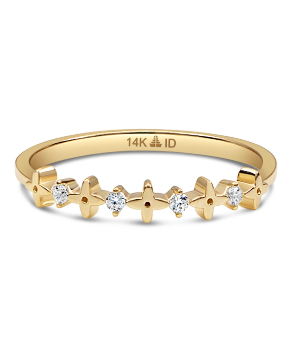 Click here for Devata Clover Ring in 14K Gold  Size 8  approx. 1.... prices