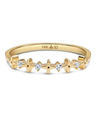 Devata Clover Ring in 14K Gold, Size 8, approx. 1.6 grams. - Macy's